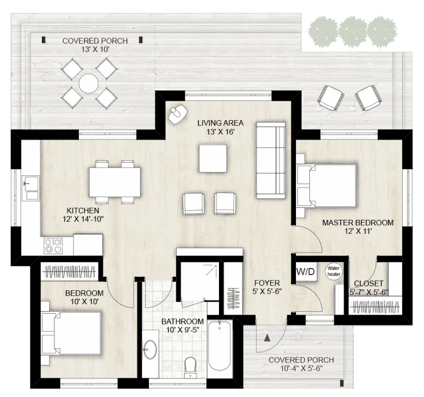 Small Modern House Designs And Floor Plans