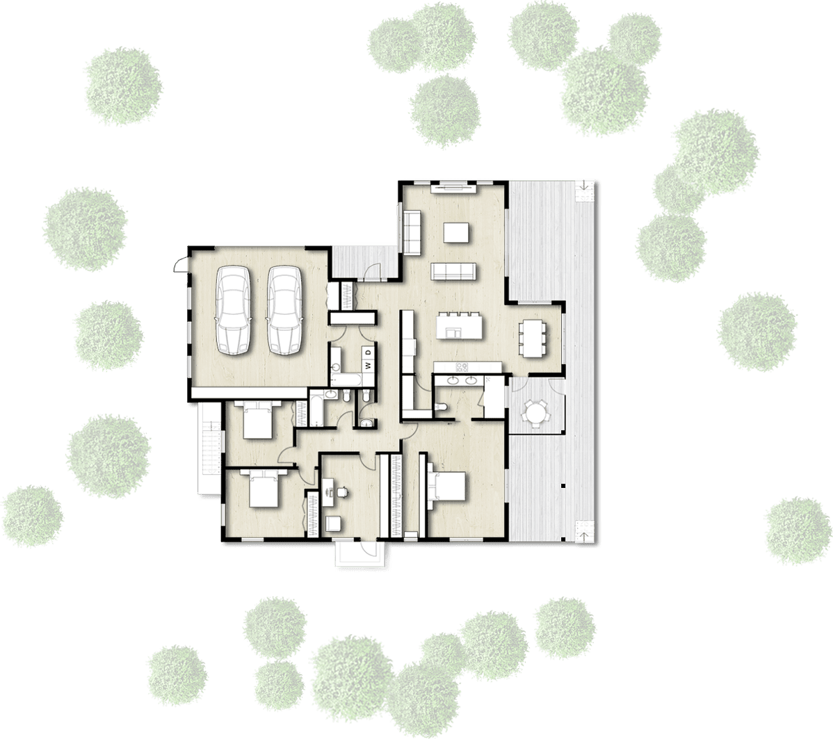 Custom Home Designs - Created by Truoba Residential Architects