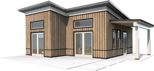 Free Modern House Plans - Designed By Truoba Architects