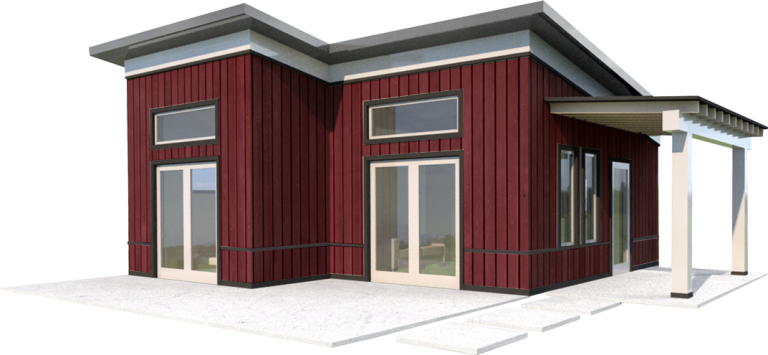 Free Modern House Plans - Designed By Truoba Architects