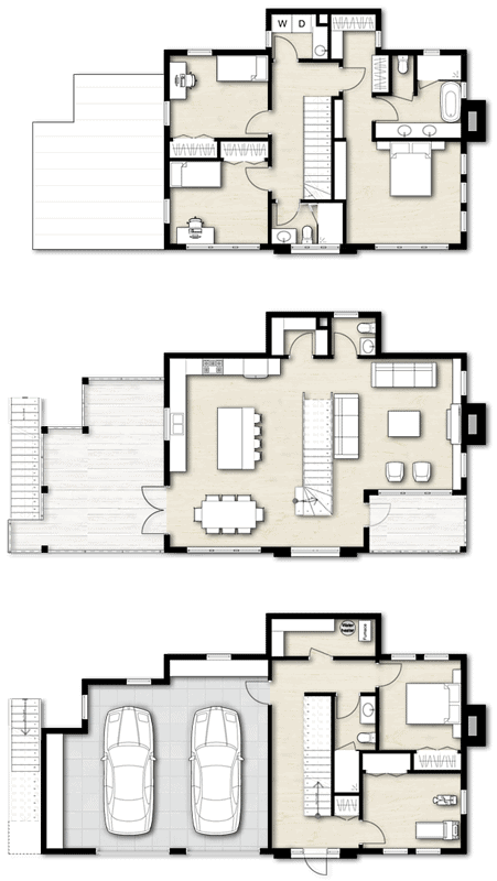 Custom Home Designs - Created by Truoba Residential Architects