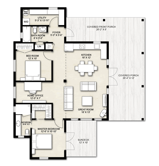 Vacation Home Plans | Small Vacation House Plans By Truoba