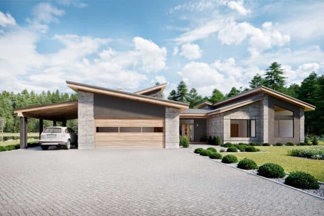 3 Bedroom House Plans - Truoba Houses For Modern Families