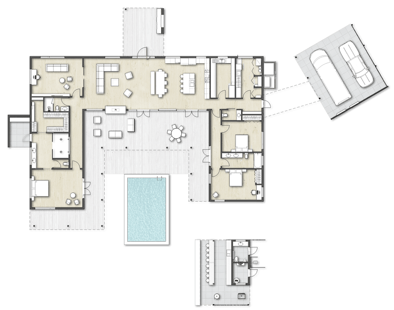 Custom Home Designs - Created by Truoba Residential Architects