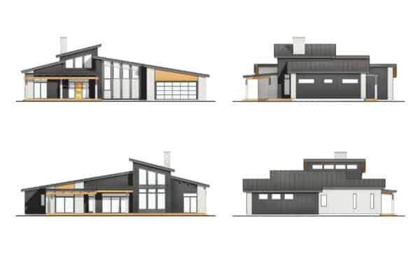 Truoba 622 | Modern Mid-Century House Plan