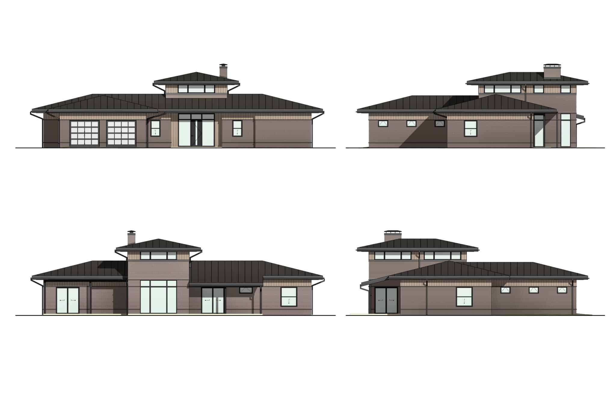 Truoba 722 Mid-Century House Plan