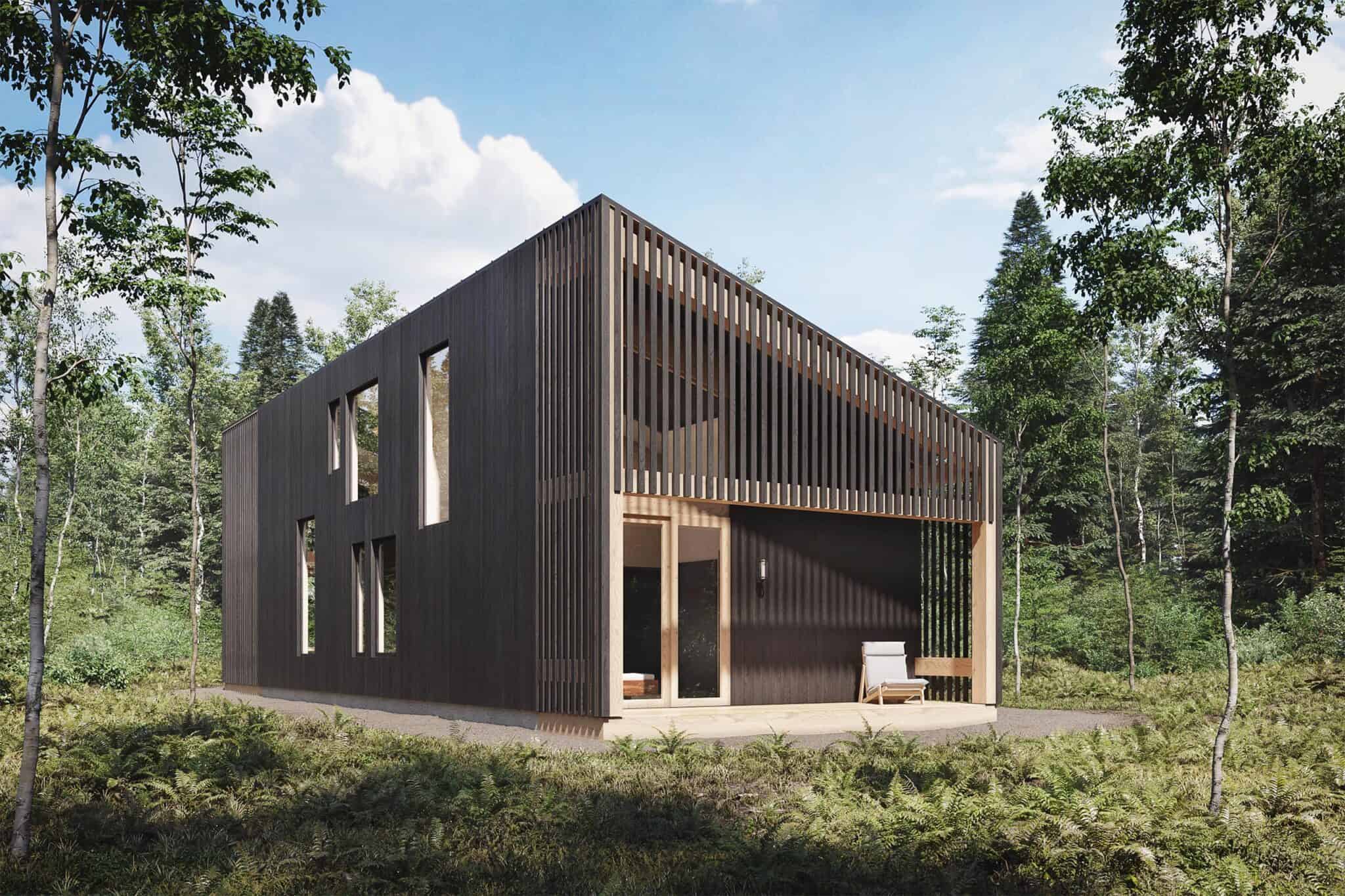 Modern Scandinavian Houses that Maximize Space - Truoba