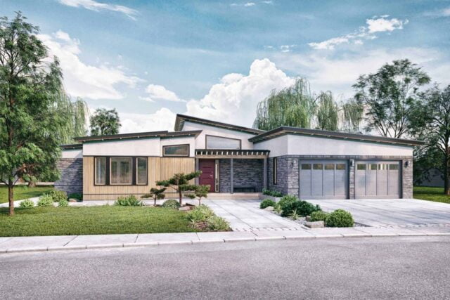 Low Budget Modern 3 Bedroom House Designs - Truoba