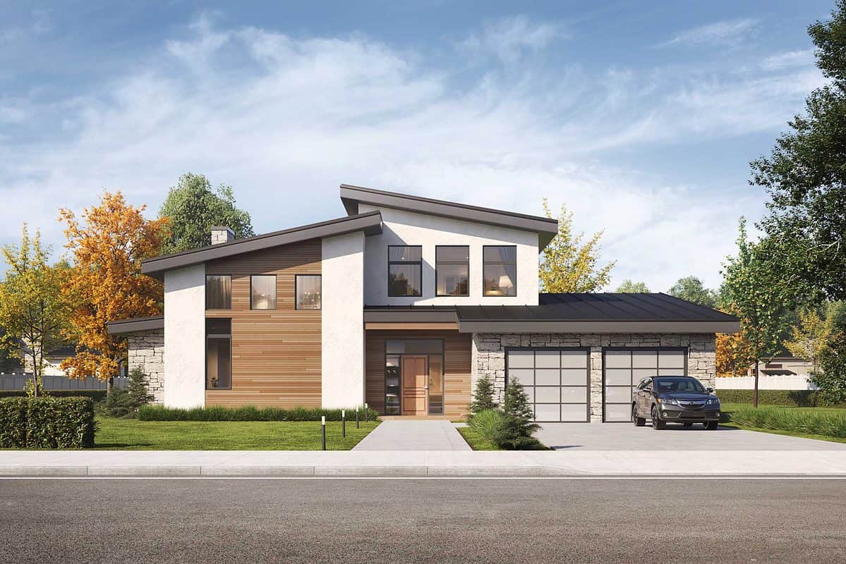 Low Budget Modern 3 Bedroom House Designs - Truoba Low Budget Modern 3 Bedroom House Designs - Truoba