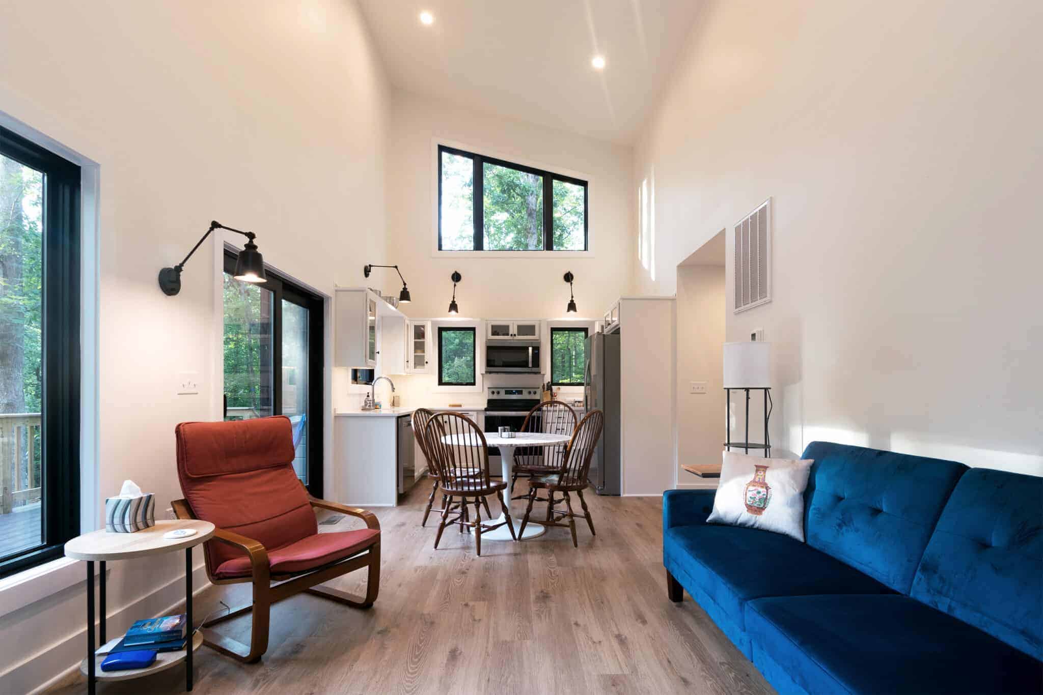 One Story Tiny House Floor Plans | One Bedroom Tiny House