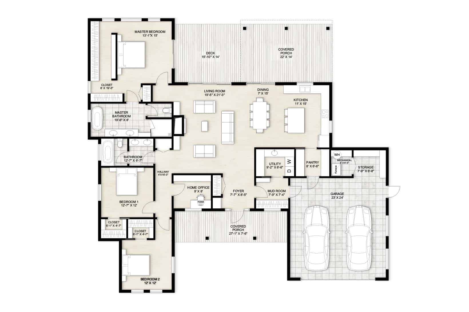 Creating Modern Rustic House Plans for Today's Living - Truoba