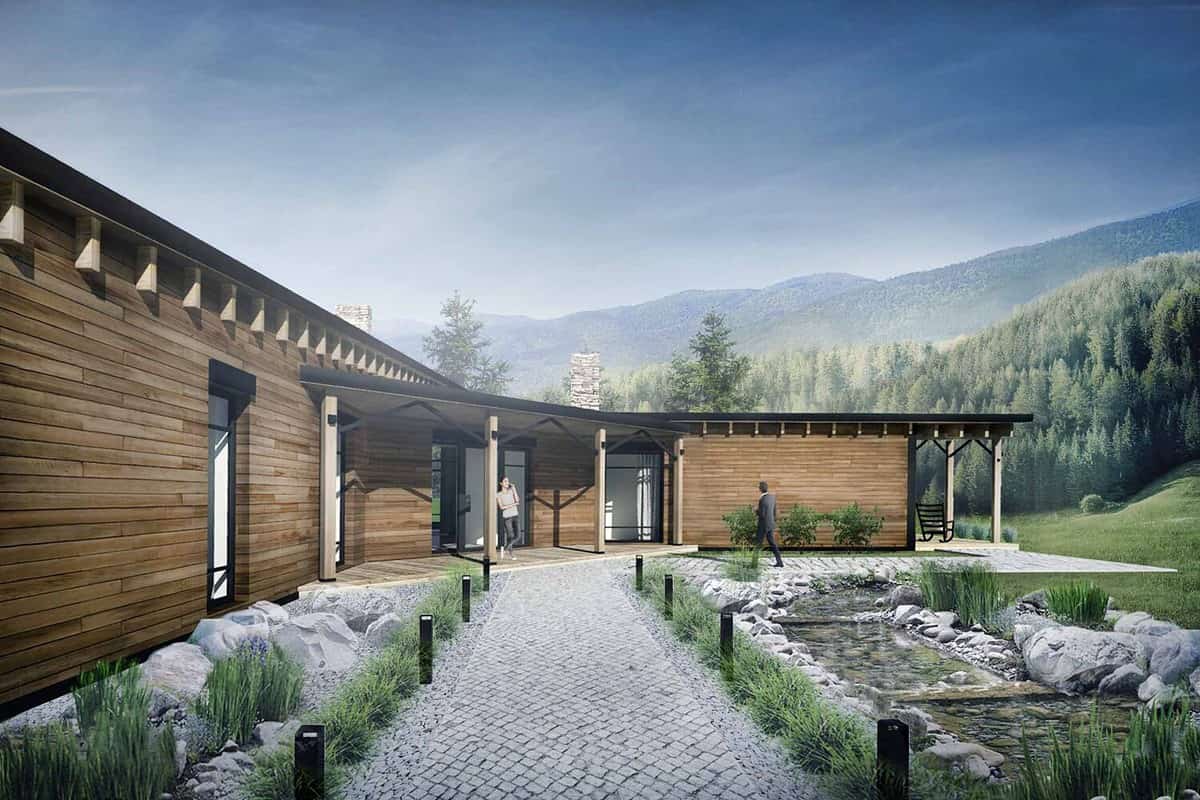 Approaches to Building a Modern Mountain House - Truoba